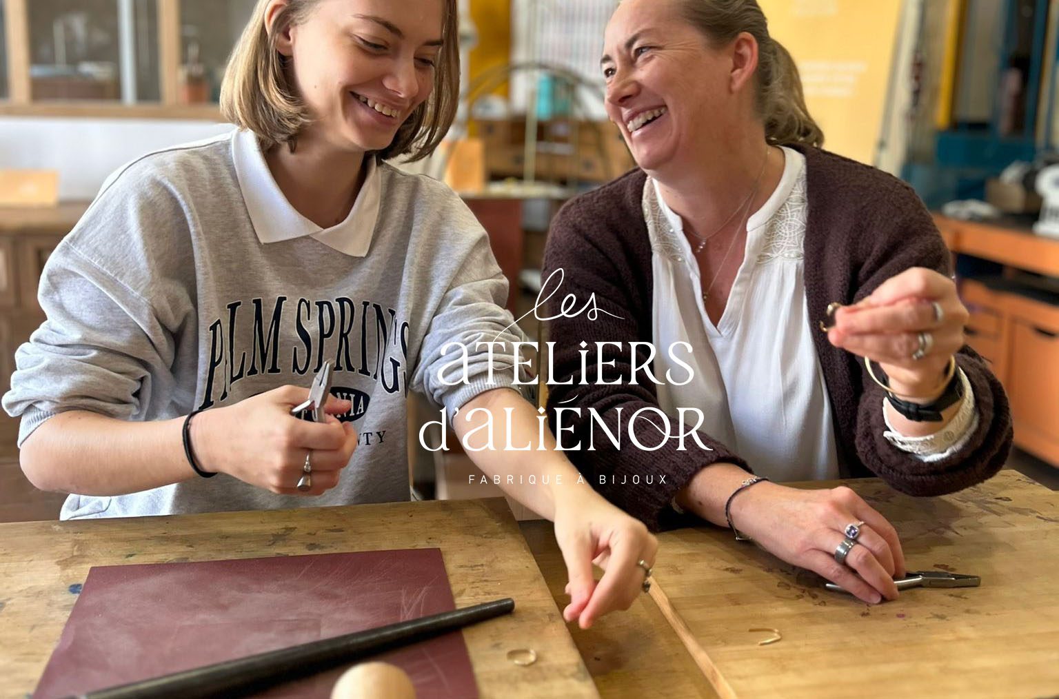 Atelier de création de bijoux - Les Ateliers d'Aliénor